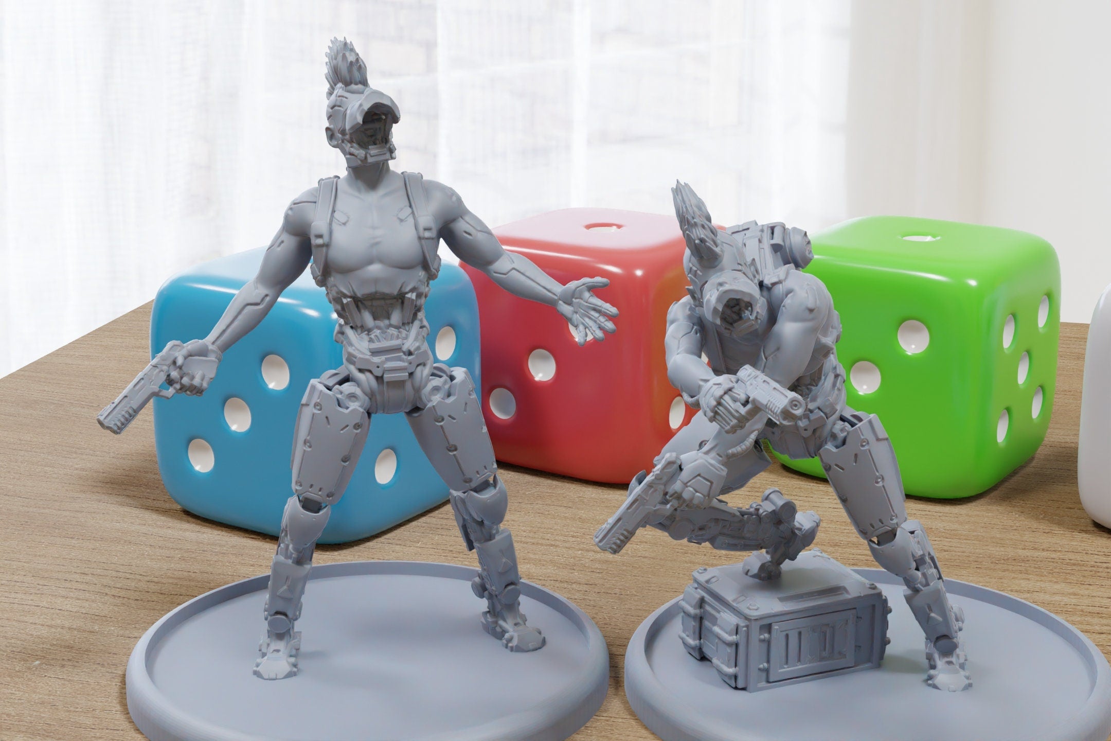 Aspect - 3D Printed Mini - Cyberpunk / Sci-Fi - Tabletop Miniature War