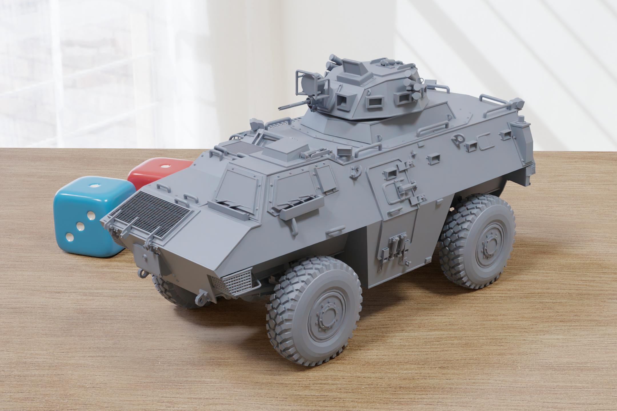 Ultra-Light Tactical Vehicle - Modern Tabletop Wargaming Transport Veh